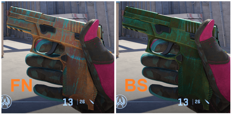 Battle-Scarred vs Factory New: Comparison | Profilerr