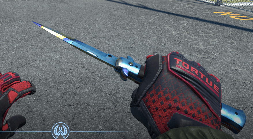 Stiletto Case Hardened Blue Gem Patterns | Profilerr