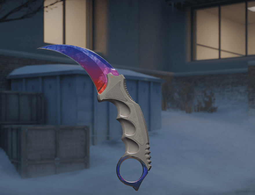 Karambit Fire and Ice: Iconic CS2 Knife Skin | Profilerr