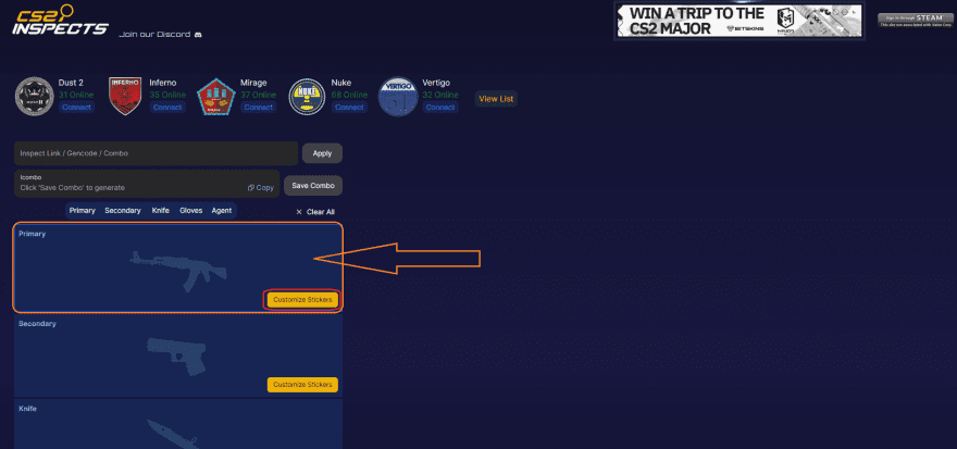 How to Inspect Skins in CS2? | Profilerr