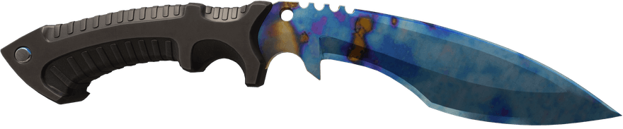 Kukri Knife Case Hardened Blue Gem Patterns | Profilerr