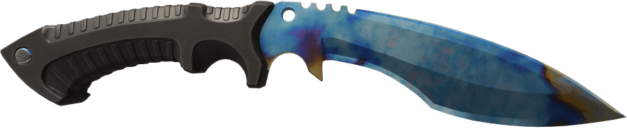 Kukri Knife Case Hardened Blue Gem Patterns | Profilerr