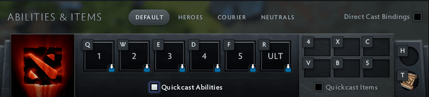 Pro Player Settings in Dota 2 | Profilerr