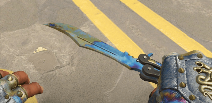 Butterfly Case Hardened Patterns (Blue Gem) | Profilerr