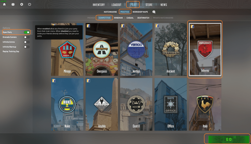 How To Set 1v1 In Cs2 Maps Private Server Commands Profilerr 2763