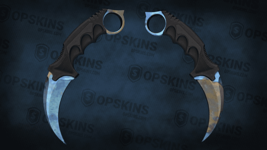Karambit Case Hardened Blue Gem [Guide] | Profilerr