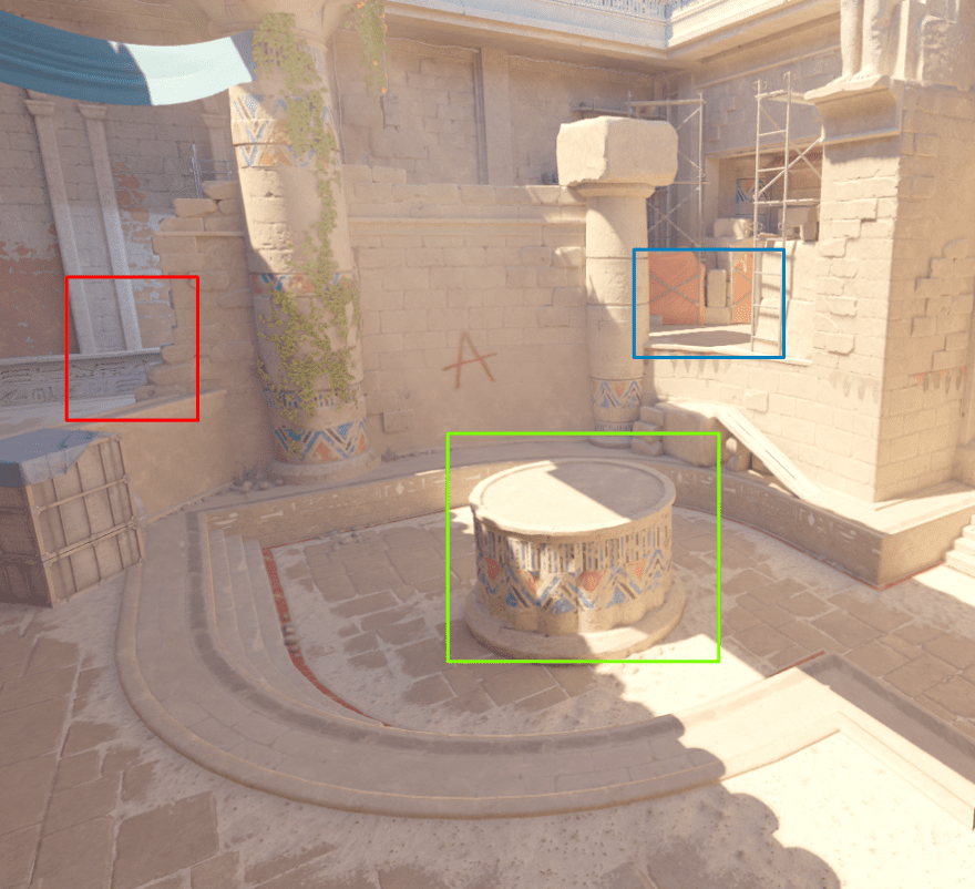 Позиции на карте Anubis в CS2: название и описание | Profilerr