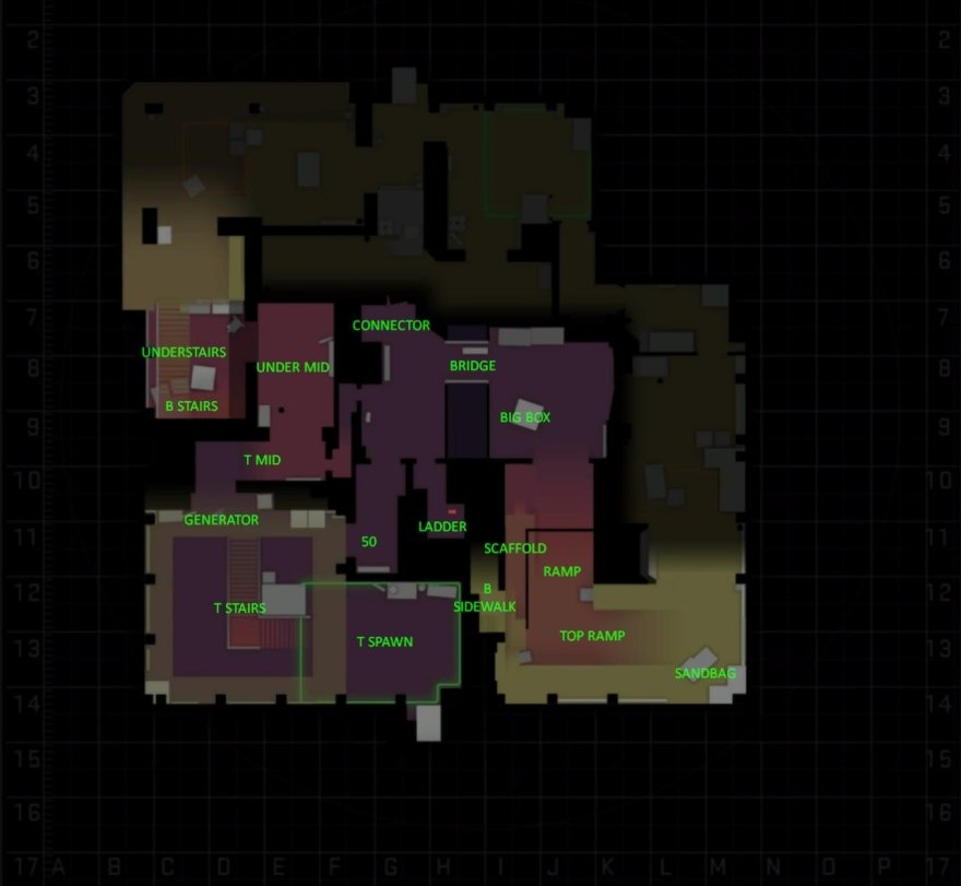 Vertigo Callouts: Explanation for All Vertigo Map Callouts in CS2 ...