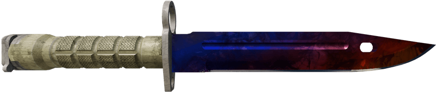 Bayonet Fire and Ice [Marble Fade Patterns] | Profilerr