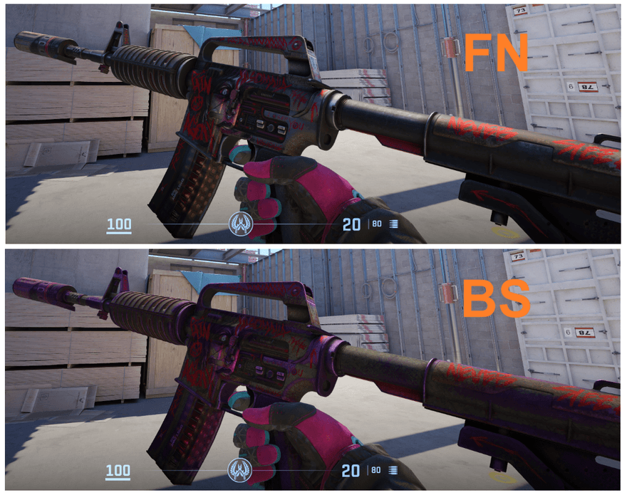 Battle-Scarred vs Factory New: Comparison | Profilerr