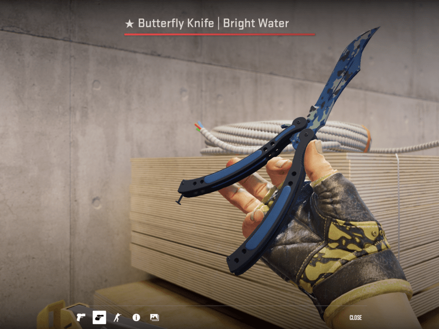Butterfly knife w CS2: top 20 skinów na najlepsze noże
