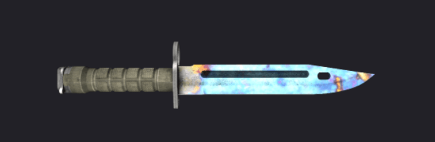 M9 Bayonet Case Hardened Blue Gem Patterns | Profilerr