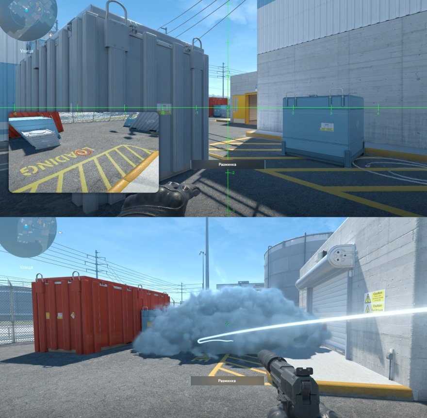 Раскидка гранат на карте Nuke в CS2: гайд от Profilerr
