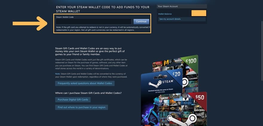 How to Add Funds to Steam Wallet | Profilerr