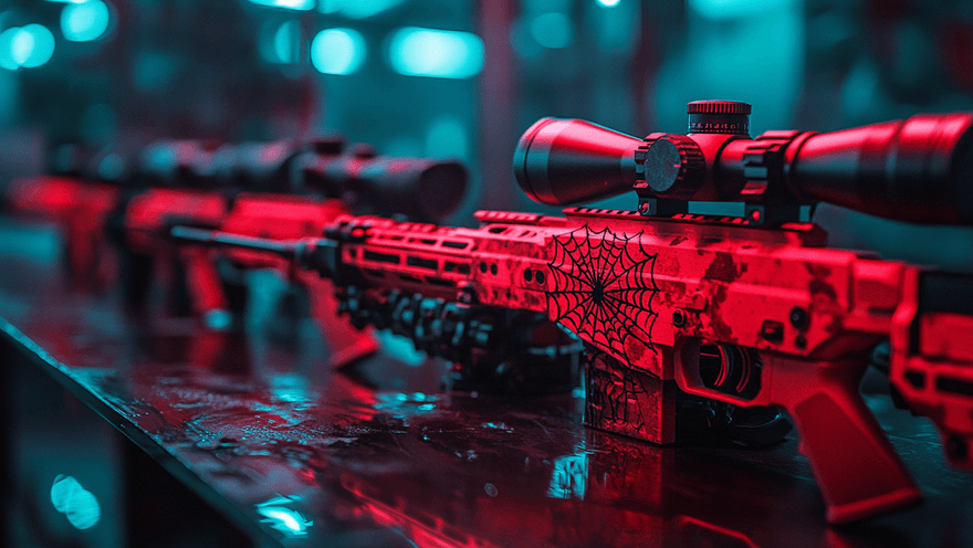 CS2 Crimson Web Patterns Guide | Profilerr