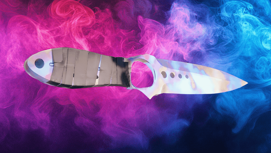 Skeleton Case Hardened Patterns (Blue Gem) | Profilerr