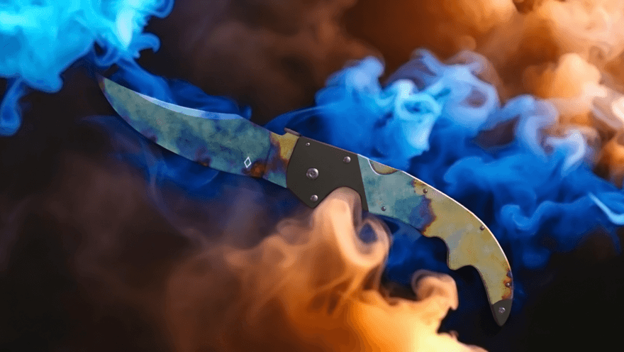 Falchion Knife Case Hardened Blue Gem Patterns | Profilerr
