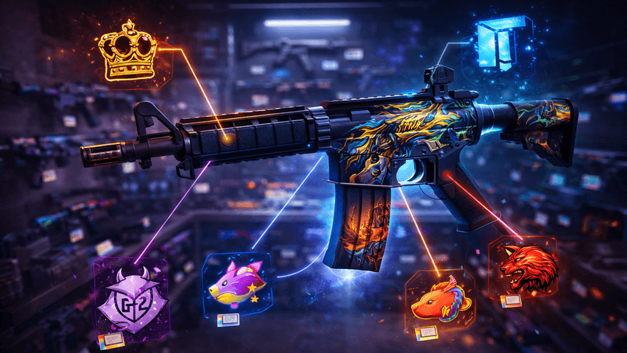 CS2 Sticker Crafts: Creative Weapon Skin Upgrades | Profilerr